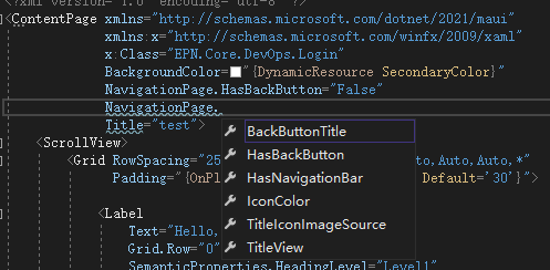 NavigationPage.BarTextColor Error · Issue #5955 · dotnet/maui · GitHub