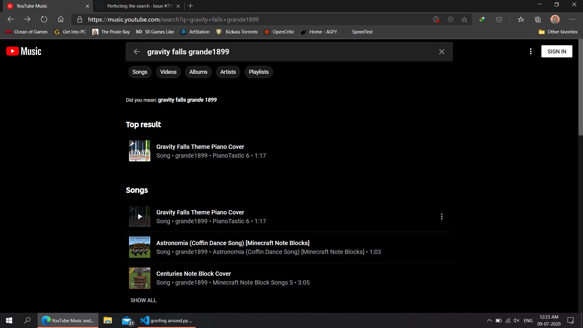 Perfecting the search · Issue #778 · spotDL/spotify-downloader · GitHub