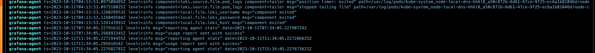 Grafana FLOW Logs tailing stopped and not coming back. Pods Unhealthy · Issue #5482 · grafana ...