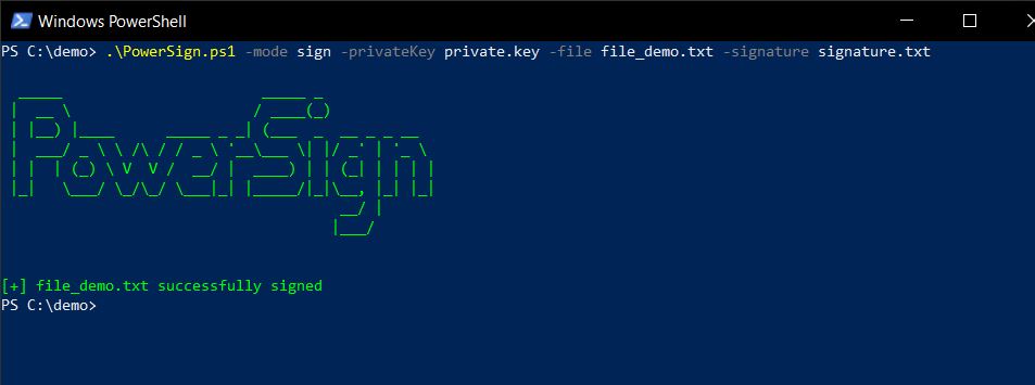 GitHub - JeSappelleRoot/PowerSign: Simple Powershell to easily interact with OpenSSL to perform ...