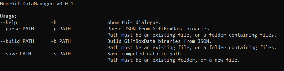 GitHub - Manu098vm/HomeGiftDataManager: Parse Pokémon Home Mystery Gift dumped data to Json. The ...