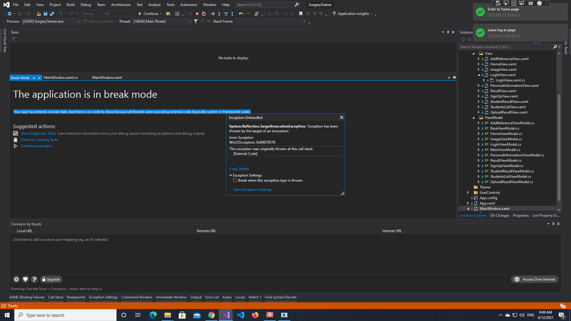 Growl notification mouse over event causes exception · Issue #867 ...