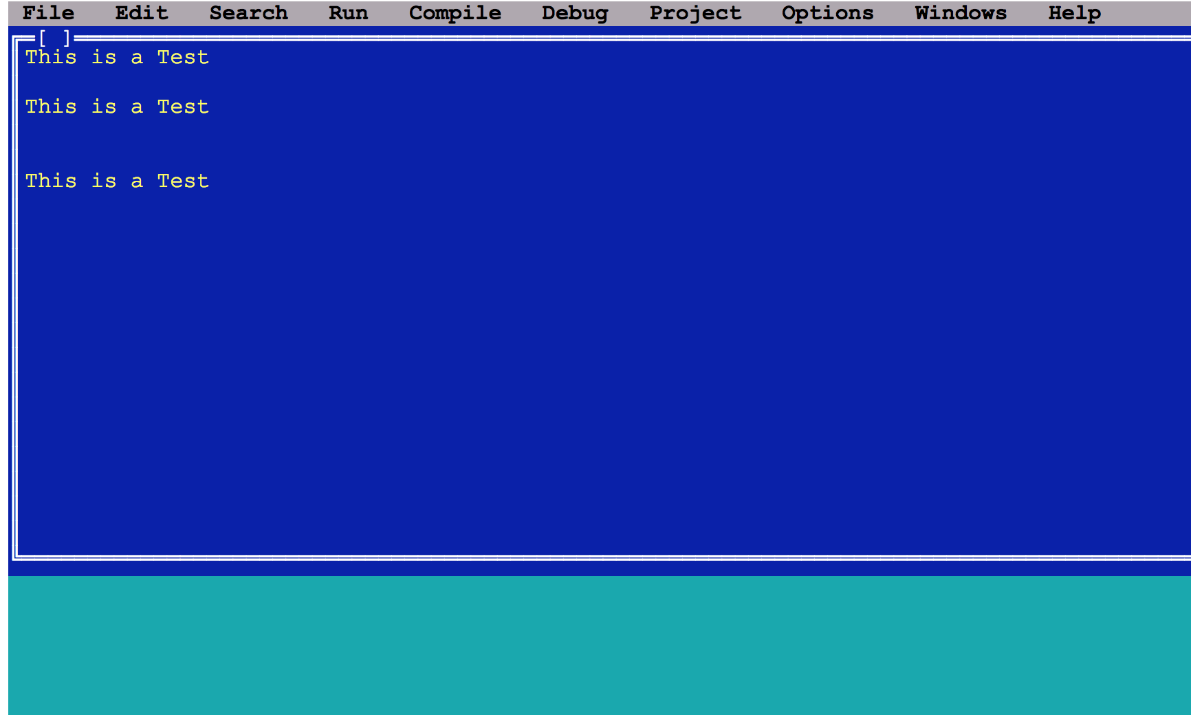 GitHub - ignoreintuition/dosEdit: A simple text editor styled to look ...
