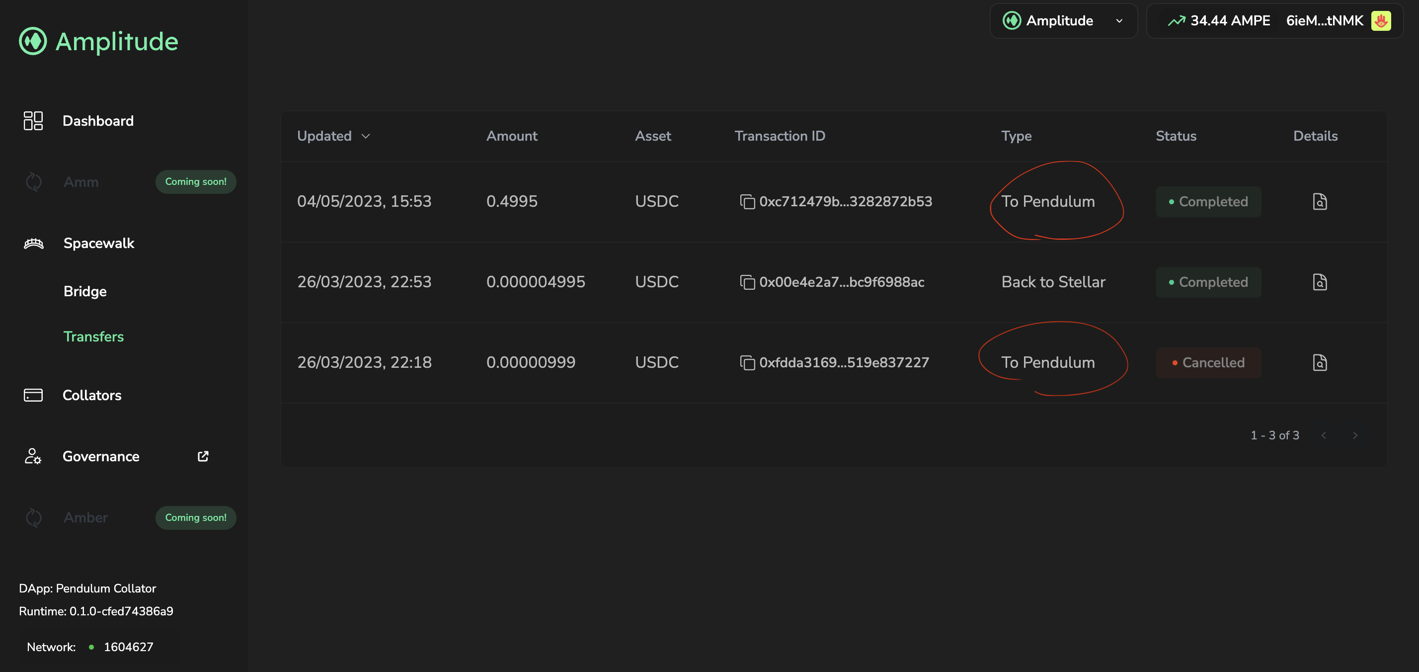 Rename the type of spacewalk transfers on Amplitude · Issue #132 · pendulum-chain/portal · GitHub