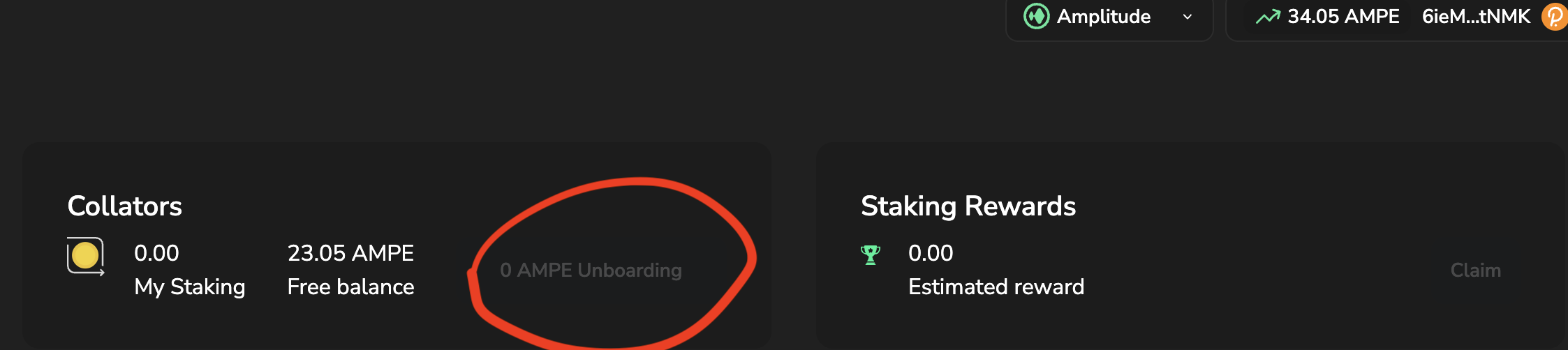 Show the unstaking tokens · Issue #176 · pendulum-chain/portal · GitHub