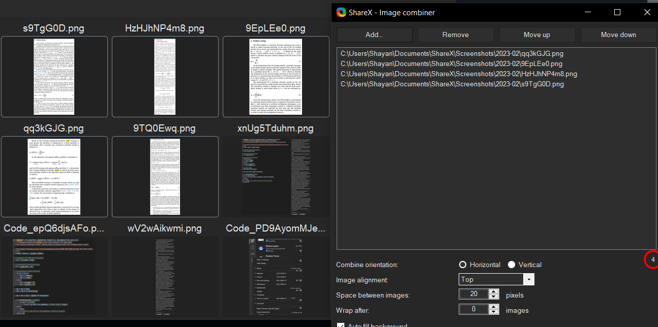 Combiner Omits One Of Selections Sharex V150 · Issue 6781 · Sharexsharex · Github