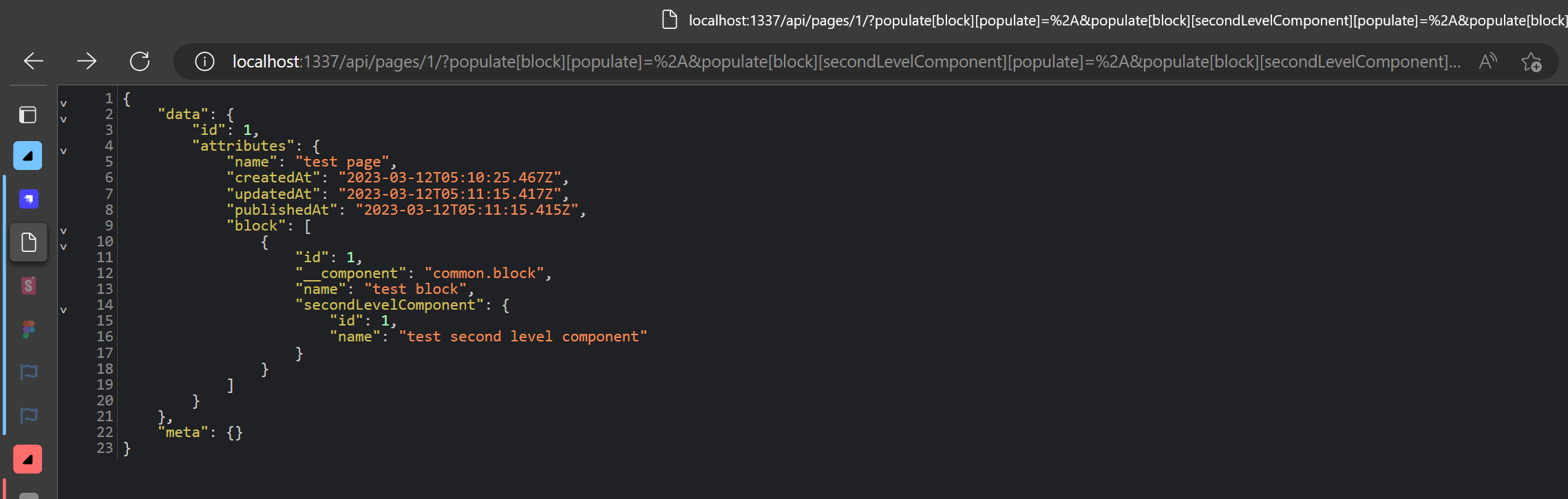 [bug?] - Altering schema to get 3 levels of nested components works in admin UI, however API ...
