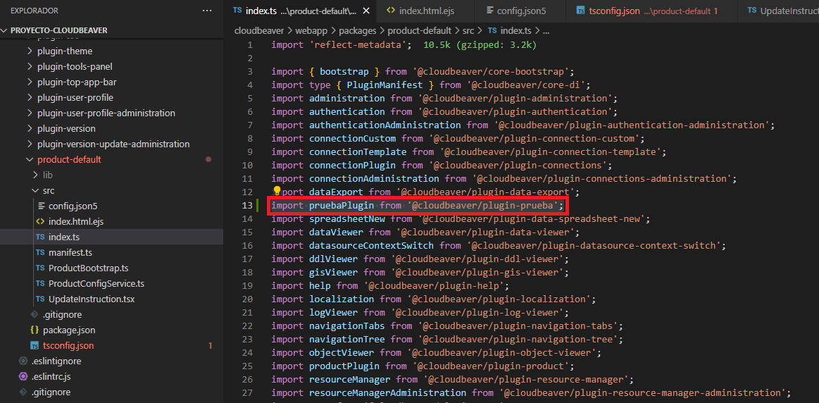 Add a new menu option, in the main menu · Issue #1048 · dbeaver/cloudbeaver · GitHub