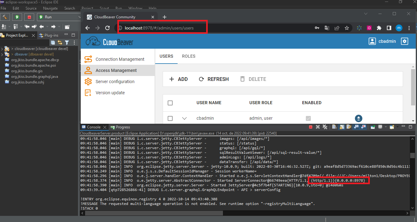 How to visualize activate the clodbeaver graphql terminal? · Issue #1200 · dbeaver/cloudbeaver ...