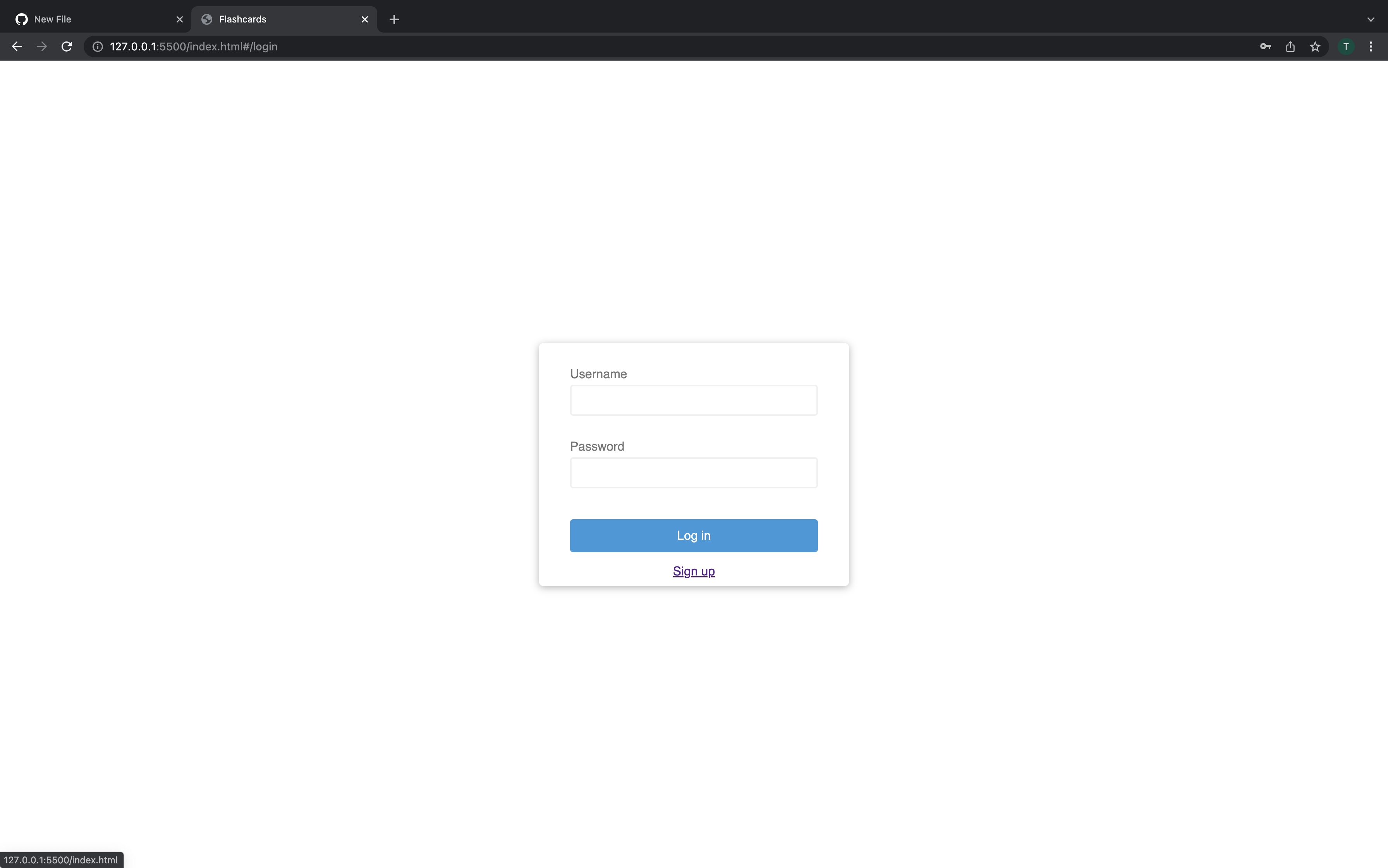 GitHub - thsu1031/Flashcards-Client: Flashcards (frontend) written in ...