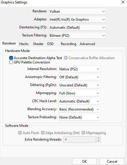 [BUG]: Intel's Broken Vulkan Drivers · Issue #5631 · PCSX2/pcsx2 · GitHub