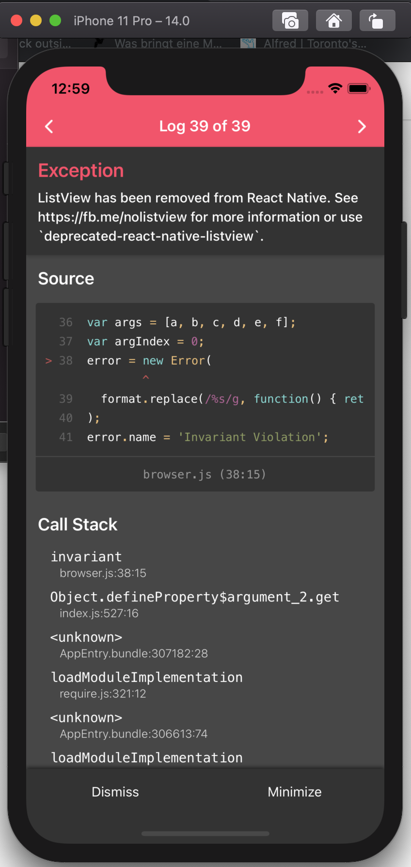 List Not Rendering And Showing Invariant Violation Error · Issue 2792 · Geekyantsnativebase