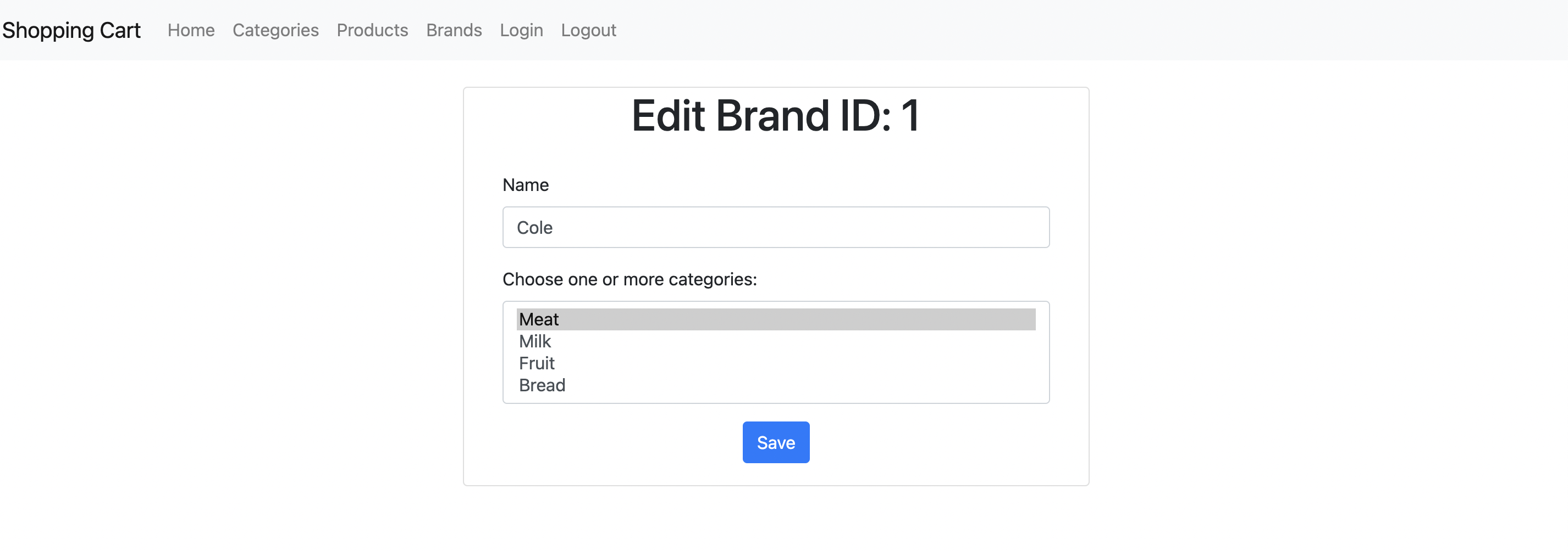 GitHub - huonggiangju/ShoppingCart: Using SpringBoot, JPA, Thymeleaf, MySql, Spring Security