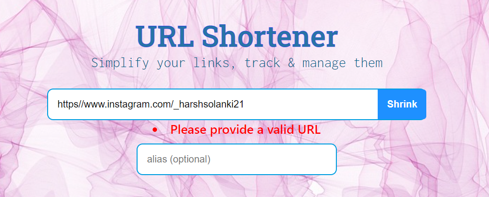 GitHub - harsh-solanki21/url-shortener
