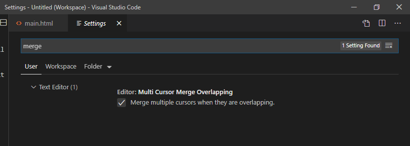 merge-conflict Options Not Available in Settings · Issue #100227 ...