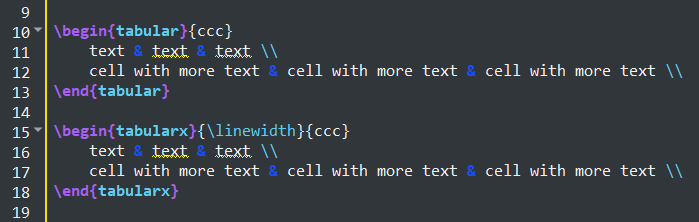 "Align Columns" adds extra column to tabularx · Issue #3221 · texstudio-org/texstudio · GitHub