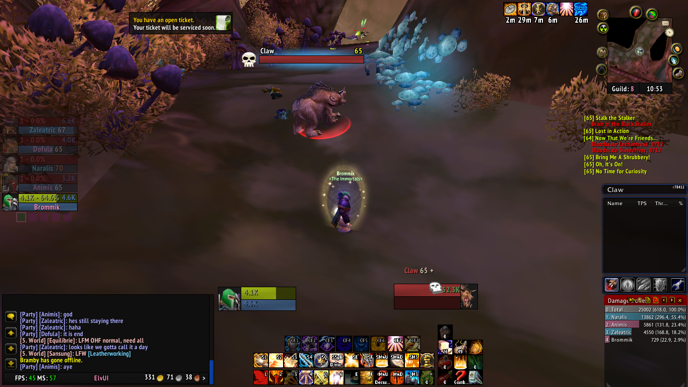 [Dungeon][The Underbog][NPC] Swamplord Musel'ek and Windcaller Claw ...