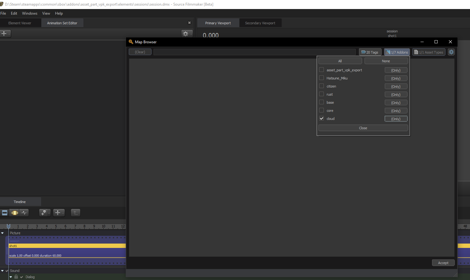 Feature request asset.party Cloud Support for SFM/s&box editor · Issue #2709 · Facepunch/sbox ...