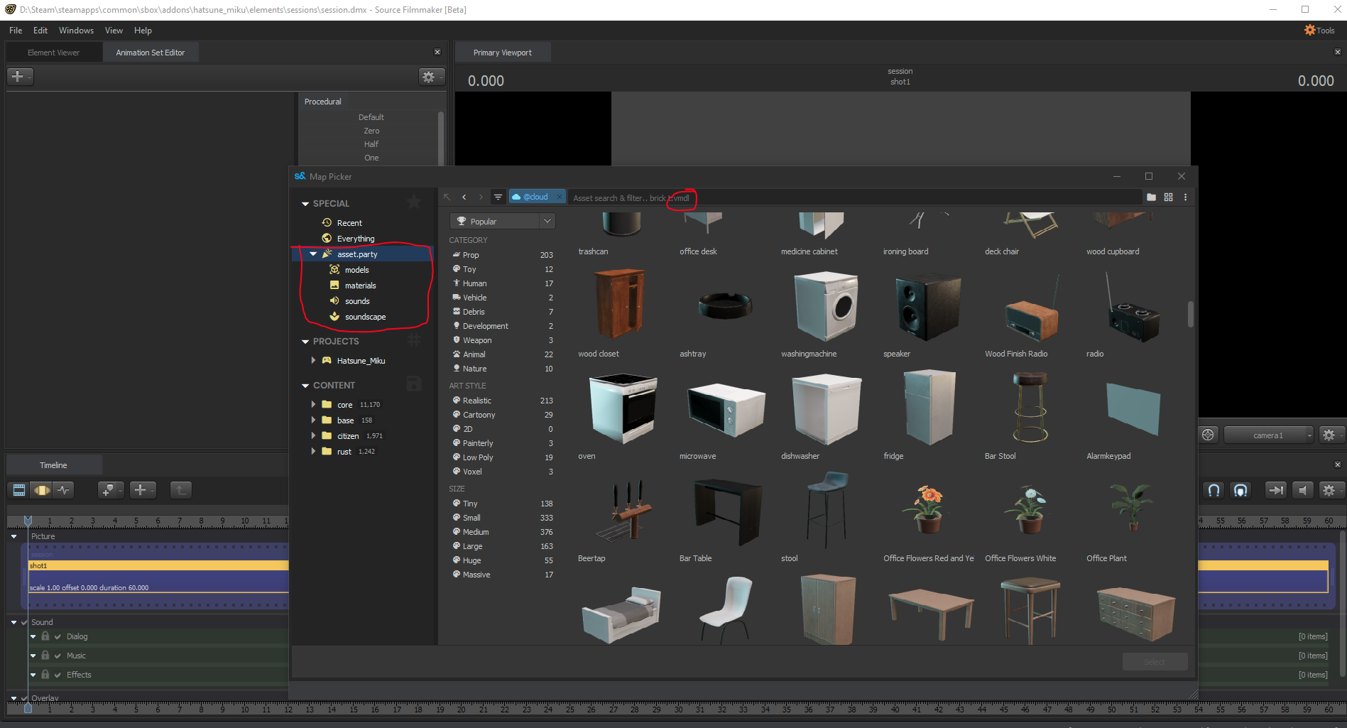 Feature request asset.party Cloud Support for SFM/s&box editor · Issue #2709 · Facepunch/sbox ...