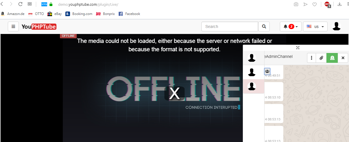 Chat2 for unregistered users · Issue #2169 · WWBN/AVideo · GitHub