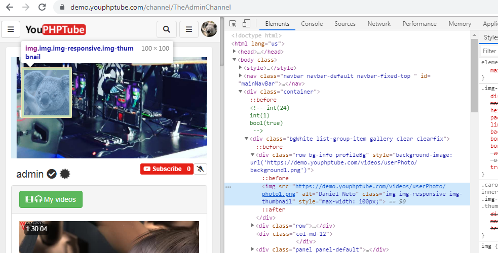 Pictures and cache · Issue #2250 · WWBN/AVideo · GitHub