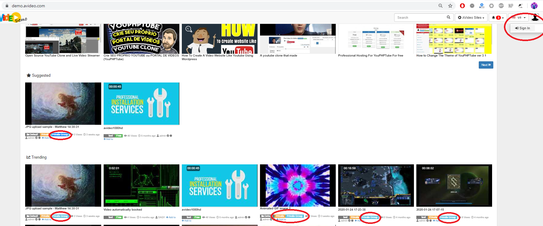 User group issues · Issue #3152 · WWBN/AVideo · GitHub