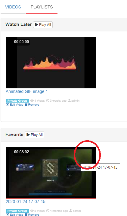 add to favorite , and watch later · Issue #3144 · WWBN/AVideo · GitHub