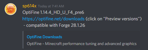 Just a quick question. · Issue #2934 · sp614x/optifine · GitHub