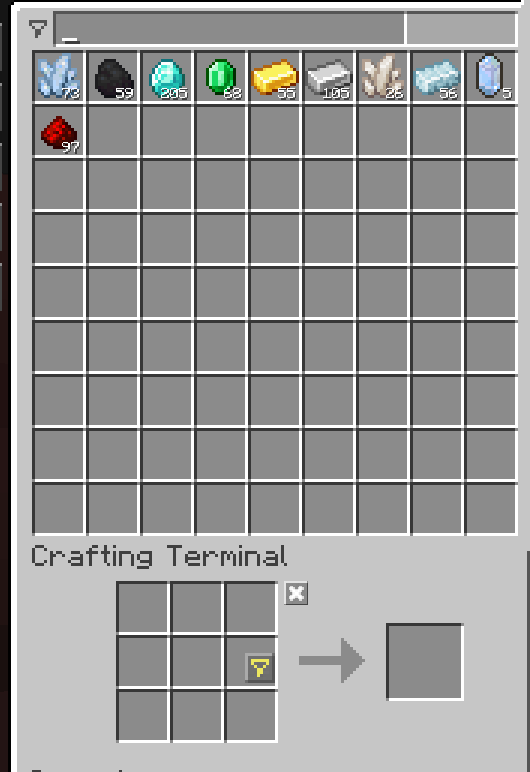 AE2 Crafting Interface + Filter Button · Issue #179 ...