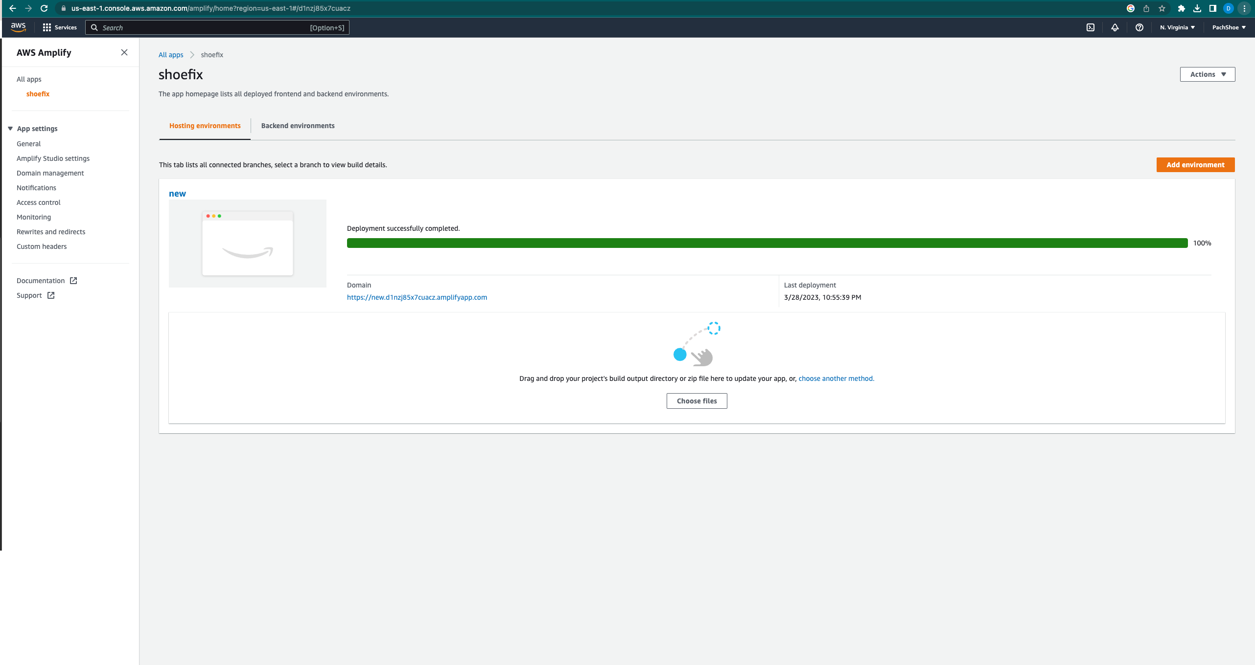 I cannot add Git CI/CD to a new frontend environment in Amplify · Issue #3399 · aws-amplify ...