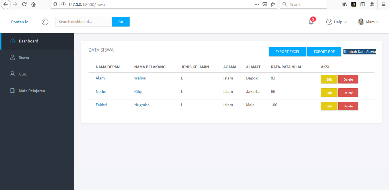 GitHub - alamwahyu/e-Raport: Electronic Raport using Laravel