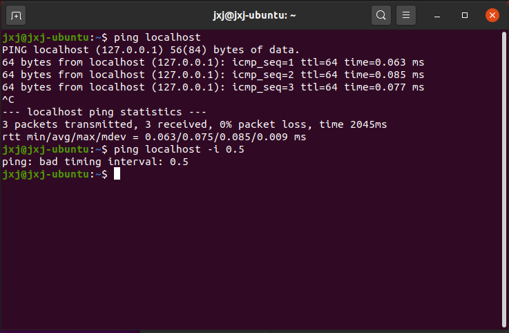 ping: bad timing interval: 0.5 · Issue #273 · iputils/iputils · GitHub