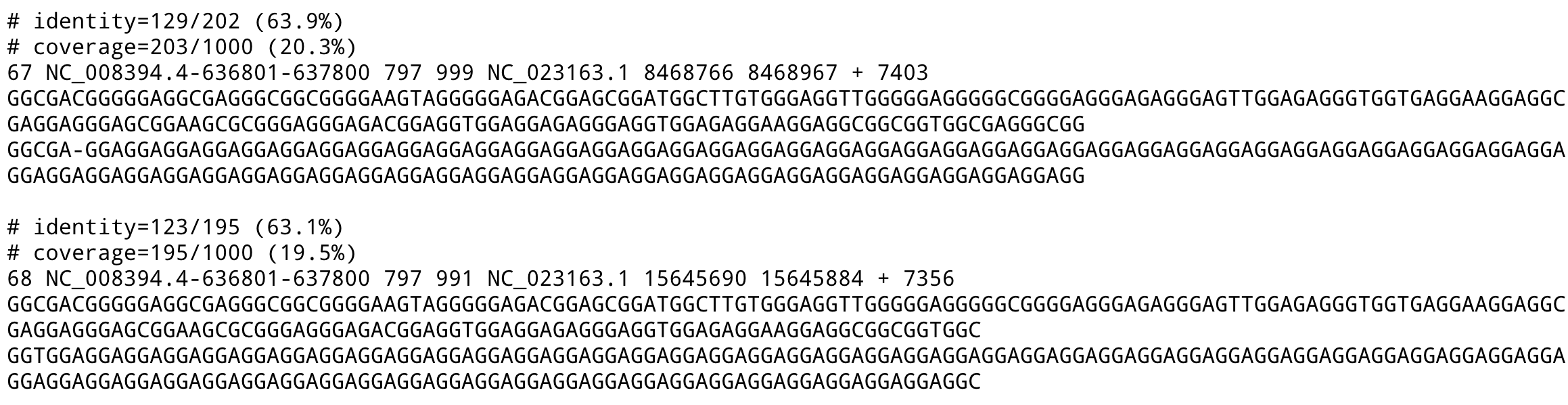 Why it sometimes took LASTZ a long time to do alignments · Issue #39 · lastz/lastz · GitHub