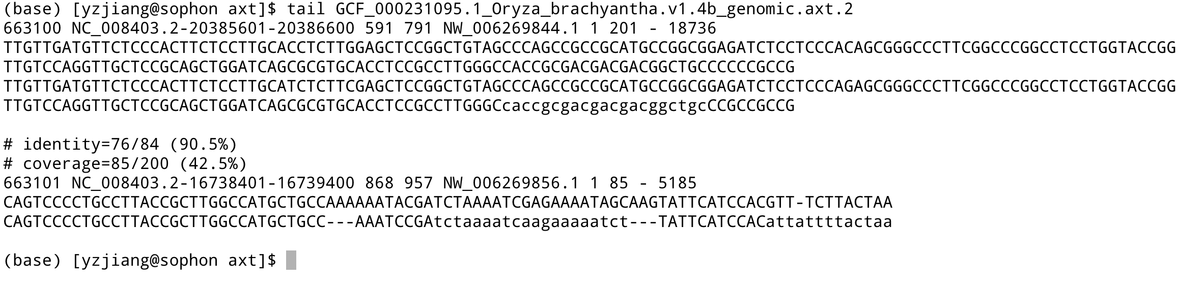 Why it sometimes took LASTZ a long time to do alignments · Issue #39 · lastz/lastz · GitHub
