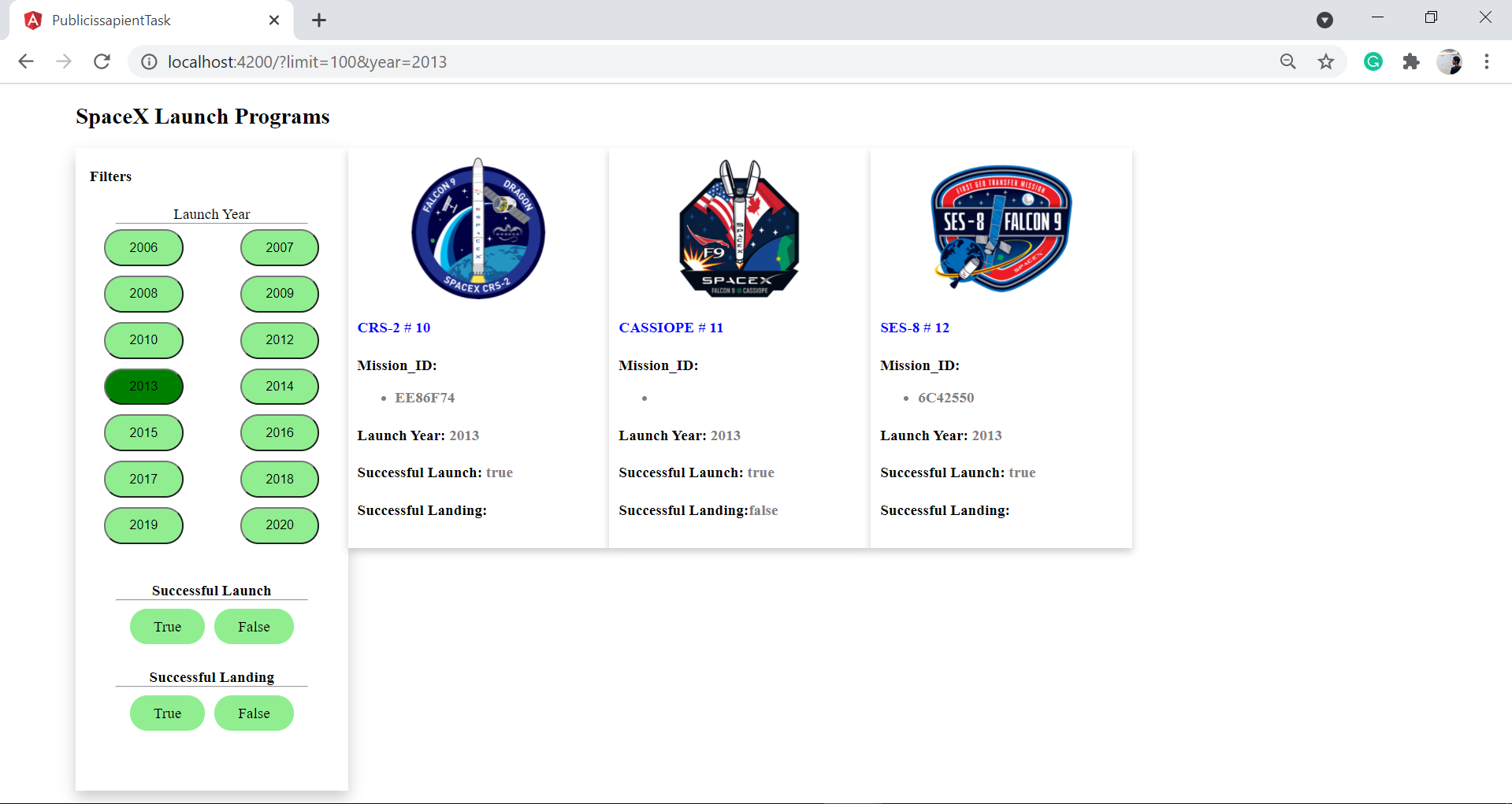 publicissapient-task - Codesandbox