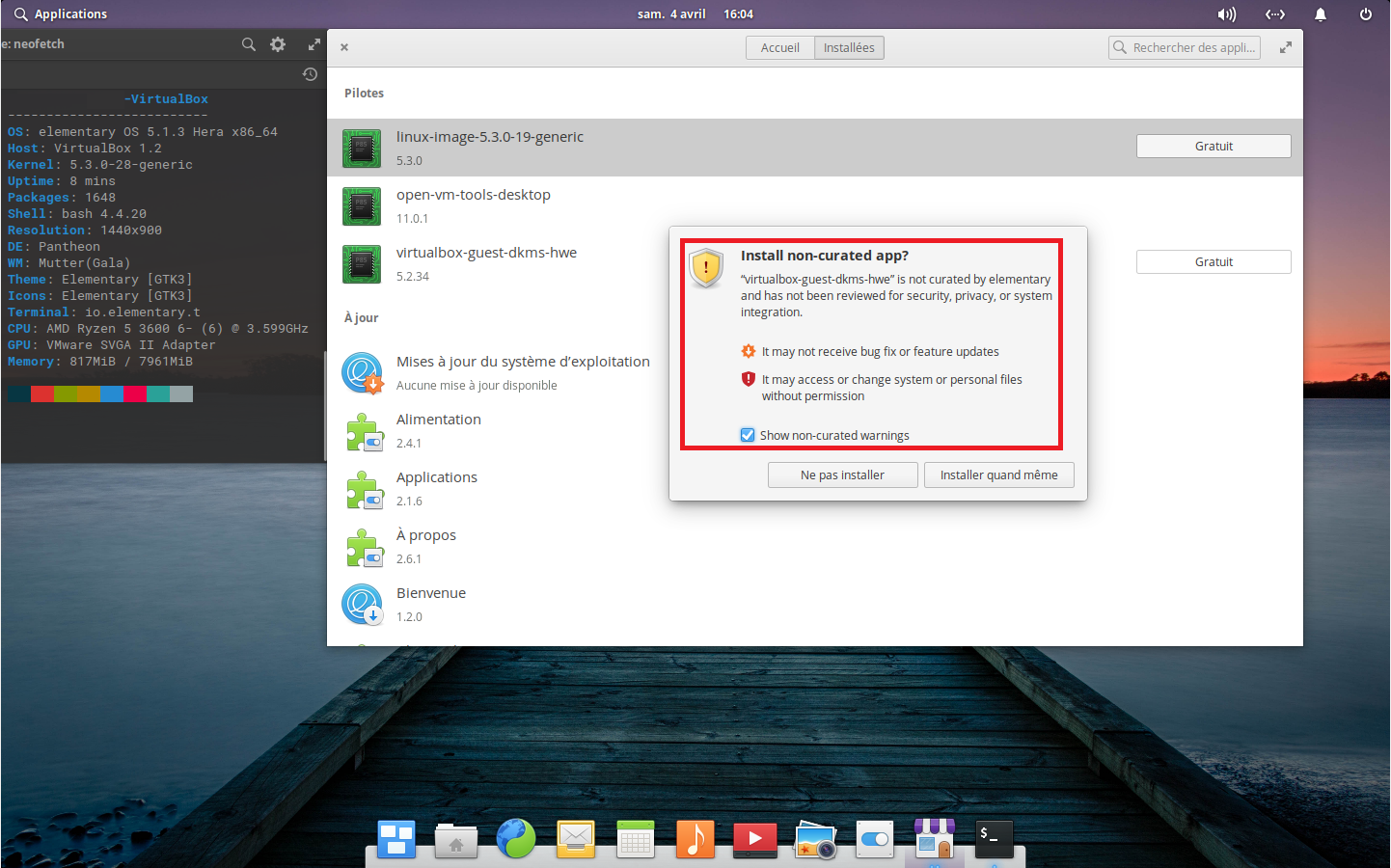 Translation bug for the AppCenter in french (install non-curated app) · Issue #1247 · elementary ...