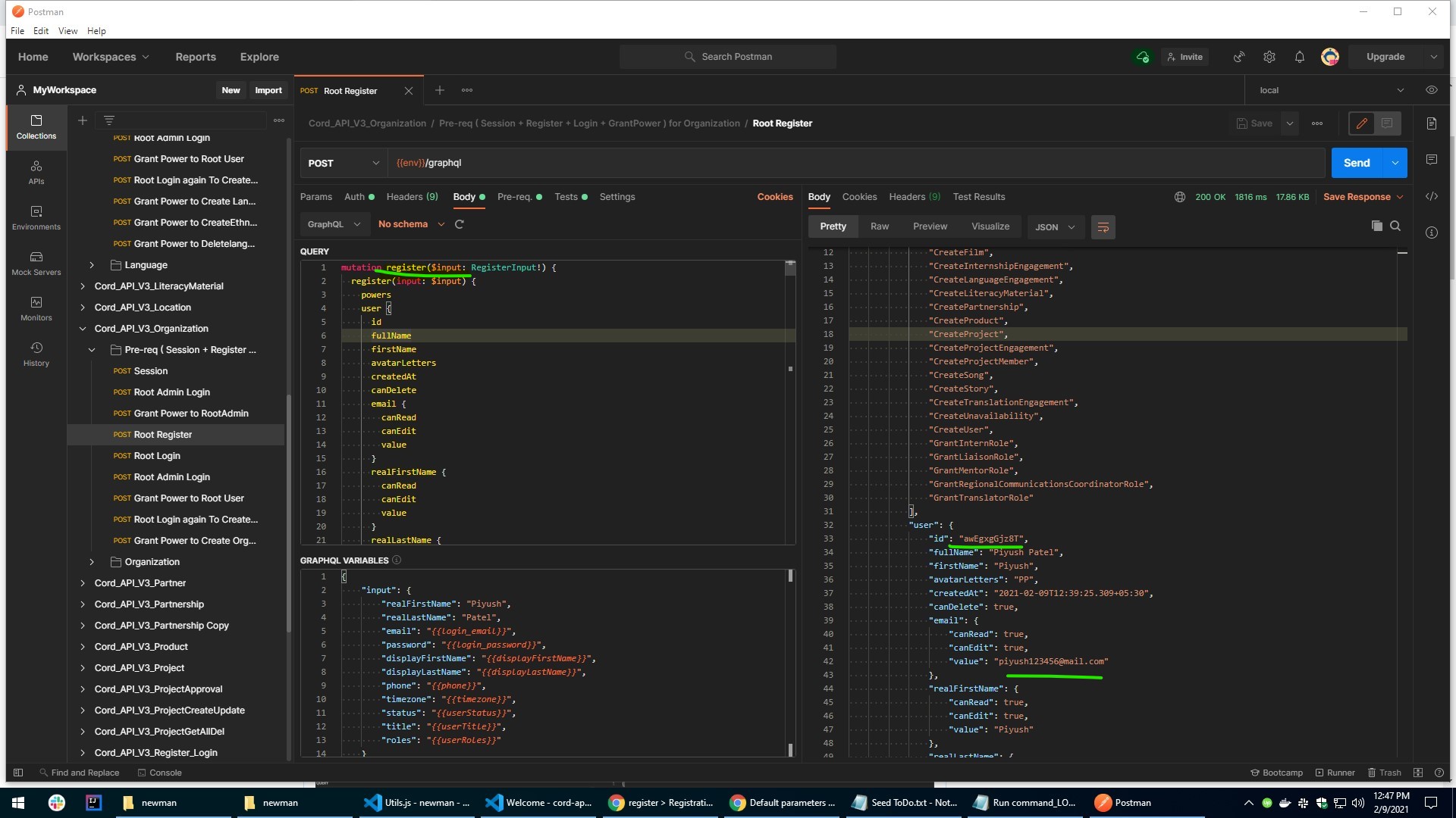 register > Registration can be successfully done with the same email id multiple times · Issue ...