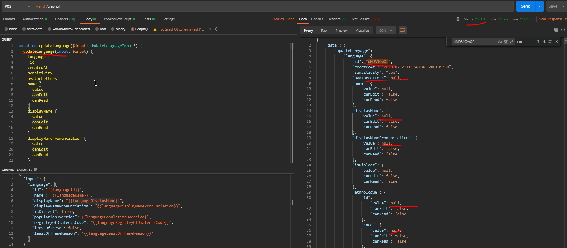 query language > Request hangup when language created by first user ...