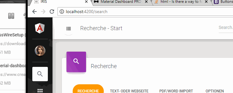 Every click on a link with # causes site reload · Issue #290 · creativetimofficial/ct-material ...