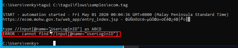 Tagui Web Automation Extension Frame Not Supported Do Manual · Issue 796 · Aisingapore Tagui