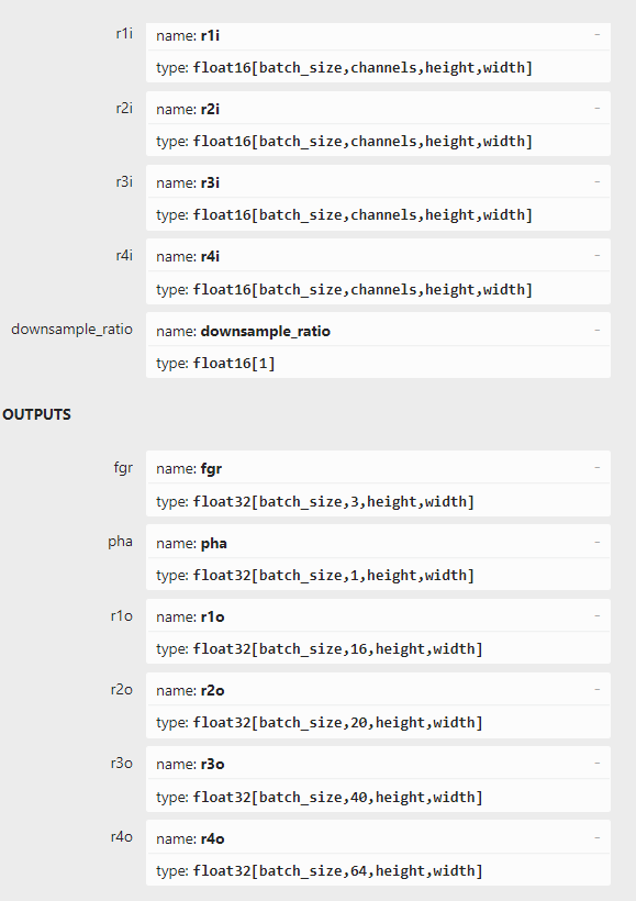 float16的onnx模型导出 · Issue #134 · PeterL1n/RobustVideoMatting · GitHub
