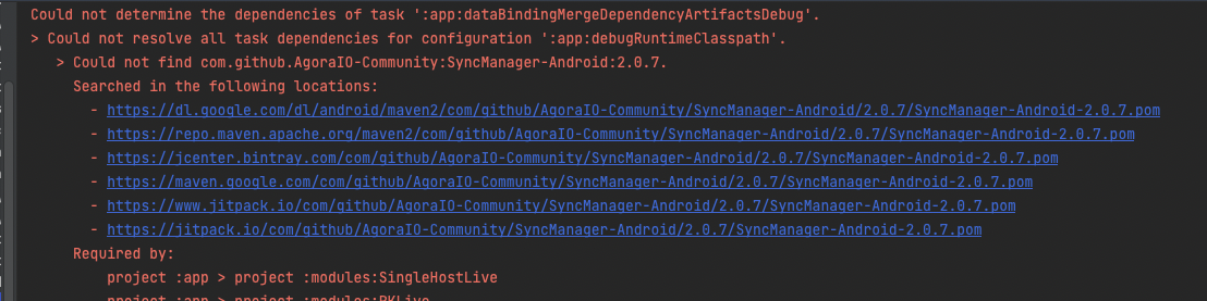 I tried downloading the project, but gradle can't download · Issue #18 · AgoraIO-Usecase/Agora ...