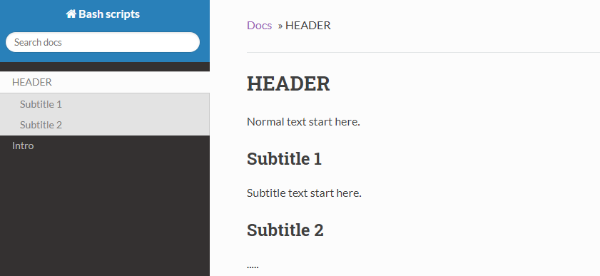 sidebar styling issue · Issue #25 · cjsheets/mkdocs-rtd-dropdown · GitHub