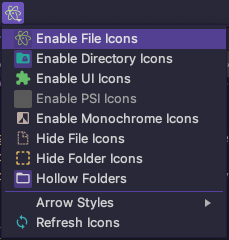 Disabling UI icons without disabling PSI icons causes exception and ...