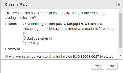 Bug: Partial Payment Invoice Closing Note not working · Issue #17723 · Dolibarr/dolibarr · GitHub