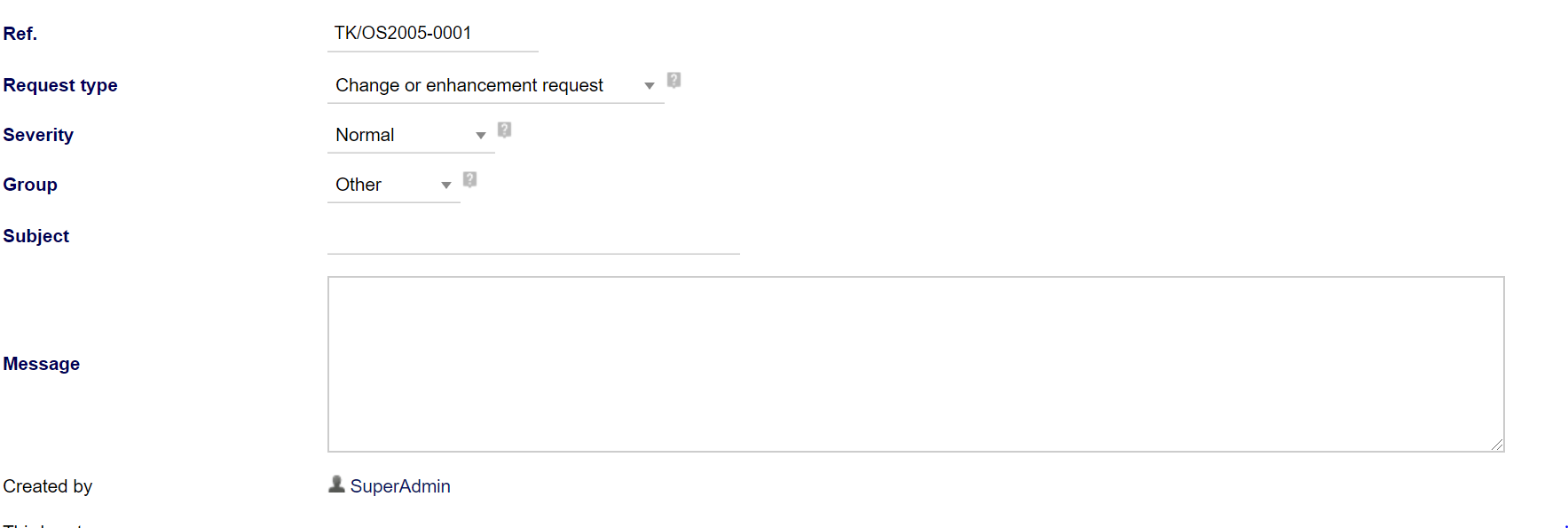 Suggest: change the ticket message to HTML Input · Issue #13833 · Dolibarr/dolibarr · GitHub
