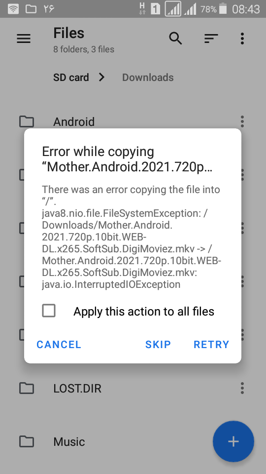 Error copying · Issue #710 · zhanghai/MaterialFiles · GitHub