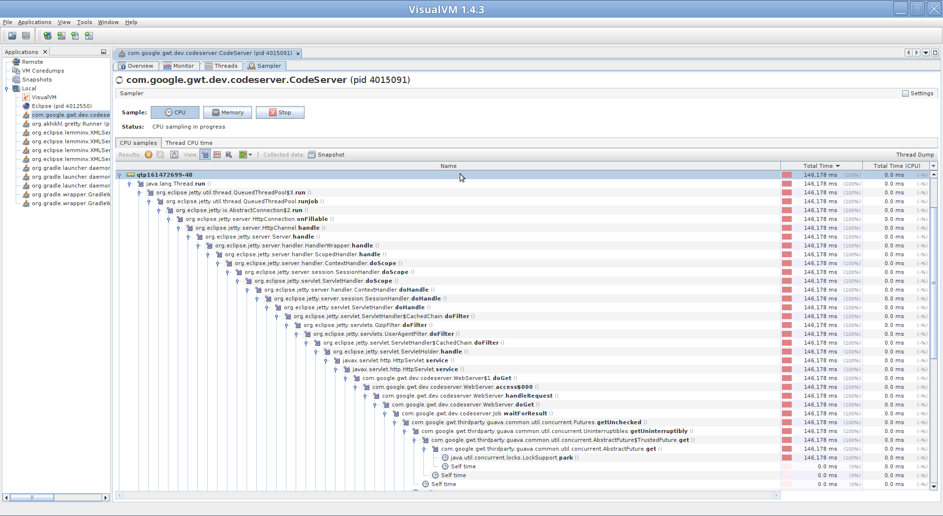 SDM hangs. · Issue #9704 · gwtproject/gwt · GitHub