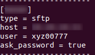 SFTP - error couldn't connect SSH: ssh: handshake failed: ssh: unable to authenticate, attempted ...