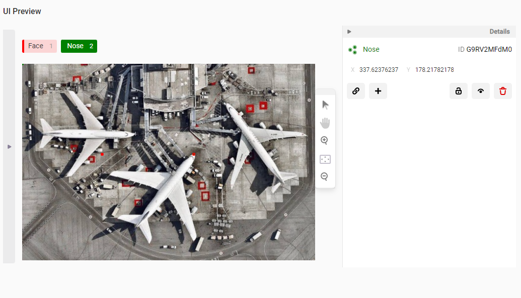 Moving a keypoint/bounding box after editing coordinates from the ...